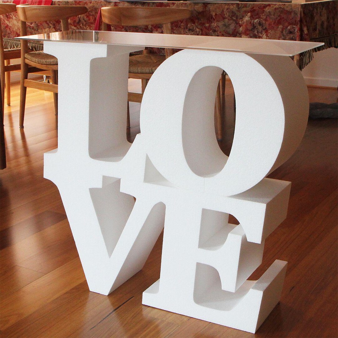 Table Base Foam Letters for Parties, Fun Events | 30" in Tall per Foam ...