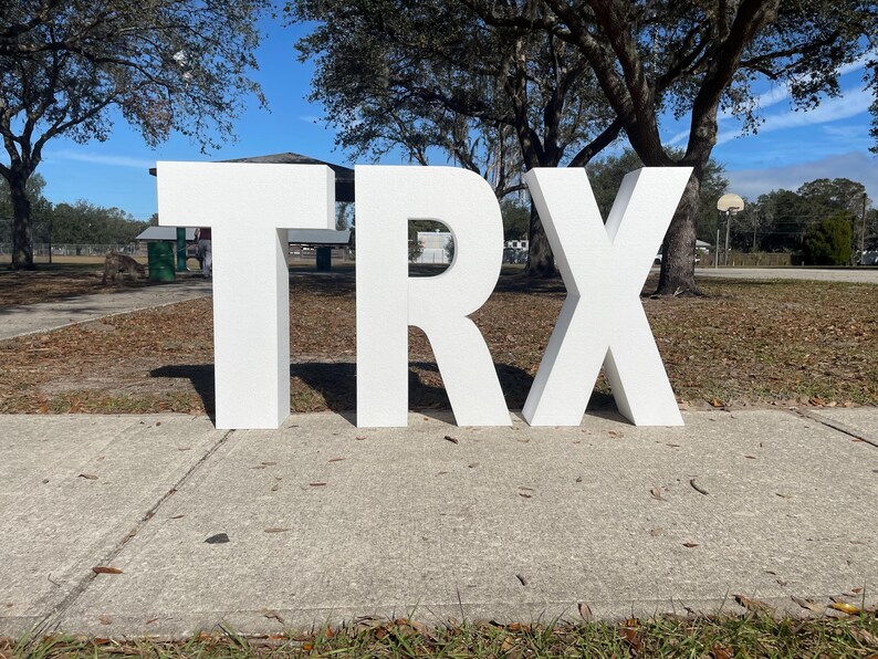 Large Foam Letters for Events | Giant Foam Letter Acronyms | Self ...