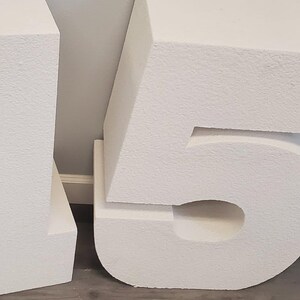 Table Base Foam Letters for Parties, Fun Events | 30" in Tall per Foam ...