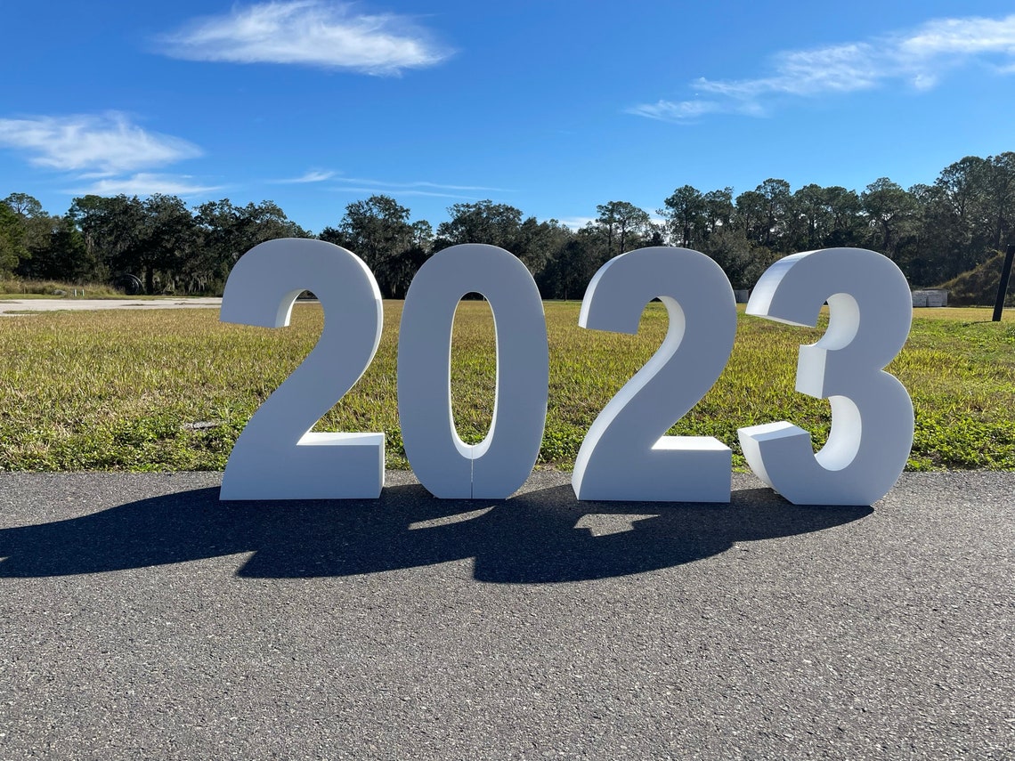 Massive Self Standing Styrofoam Letters Customizable 3D Font Word ...