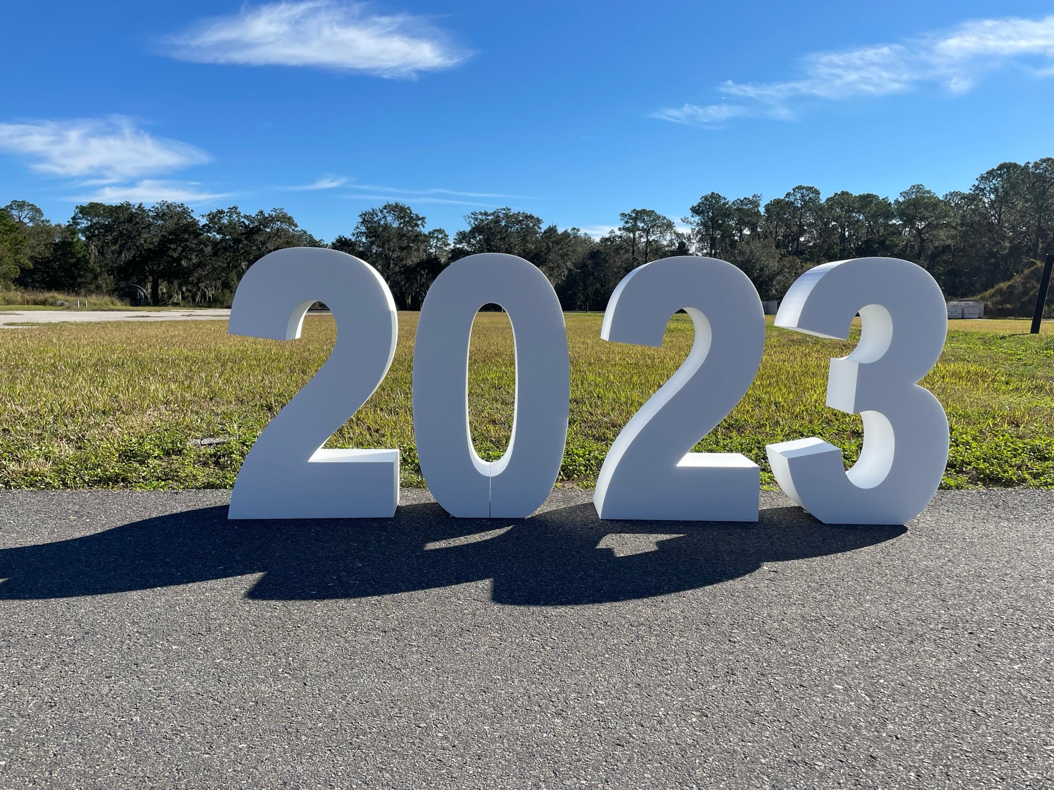 Giant Self Standing Styrofoam Letters | Custom 3D Foam Word Characters ...