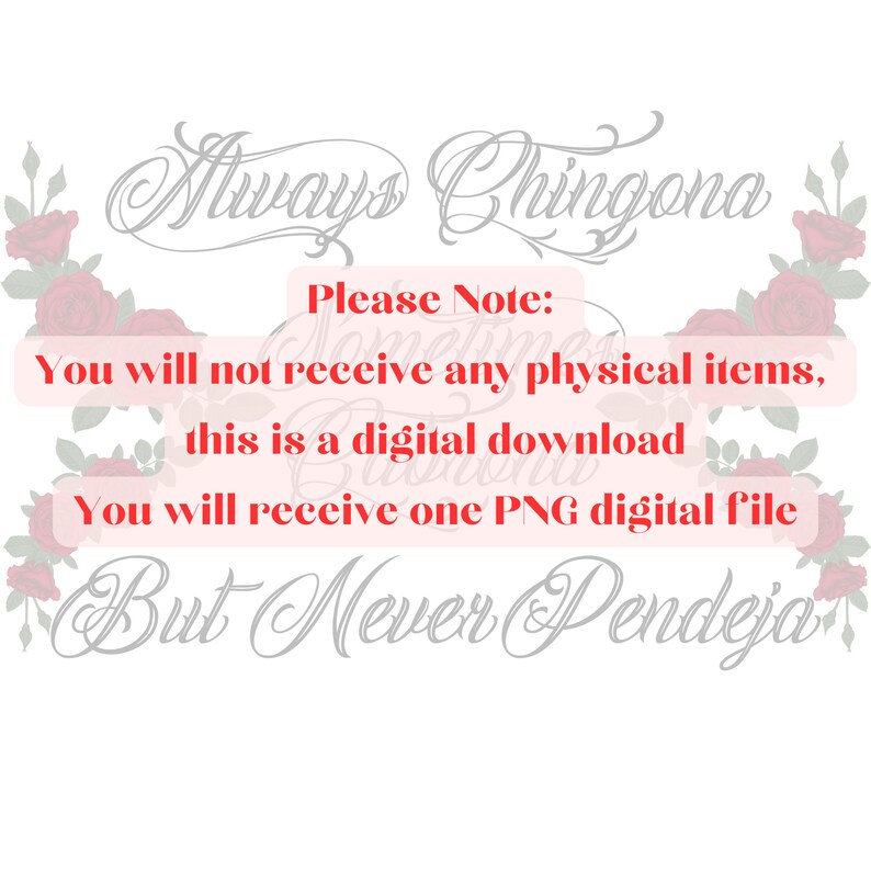 Always Chingona Sometimes Cabrona but Never Pendeja PNG, Latina ...