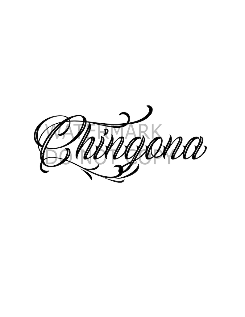 Chingona SVG, PNG, PDF | Latina Pride | Chingona | Latina | Digital ...
