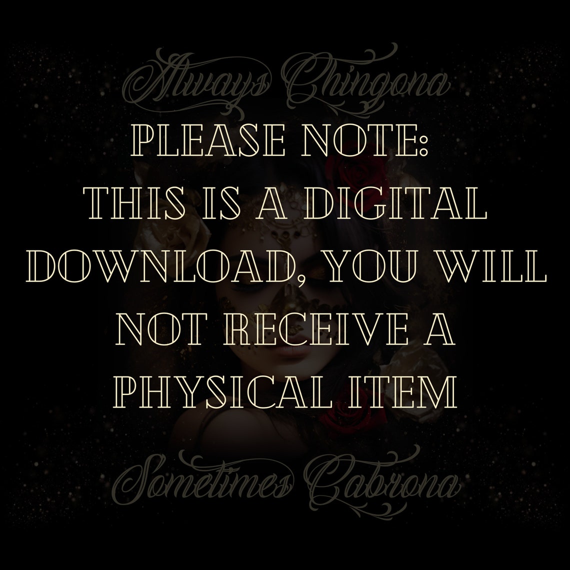 Always Chingona Sometimes Cabrona Tumbler Wrap PNG, Chingona Tumbler ...
