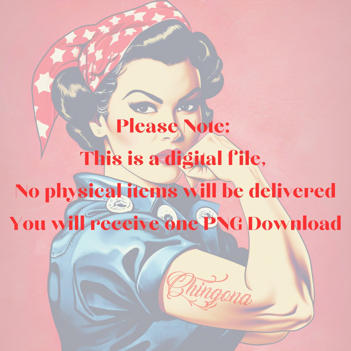 Chingona Rosie the Riveter Chicana, Chingona Tattoo, Strong Latina, PNG ...