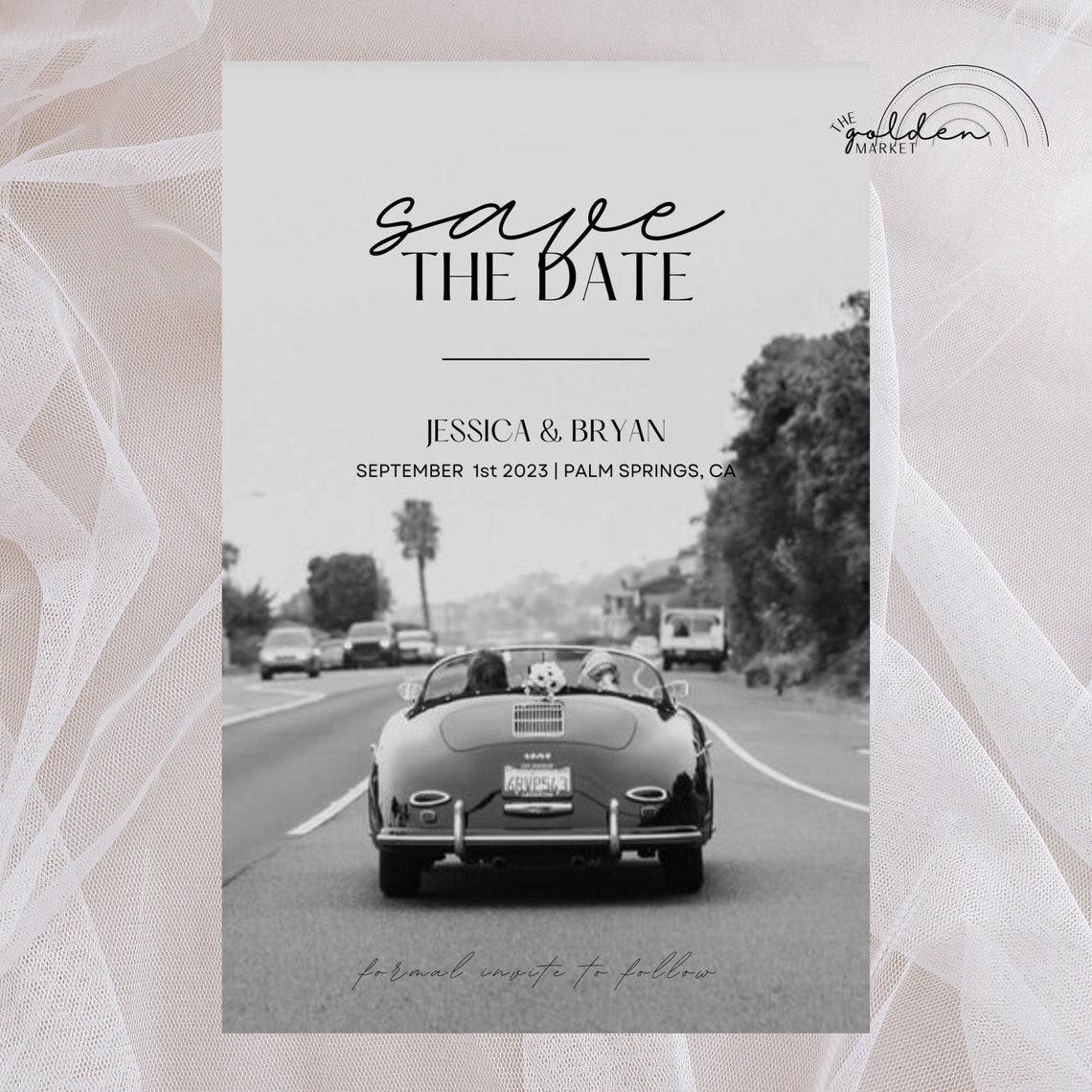 Save the Date Card Save the Date Weddings Minimal Save the - Etsy