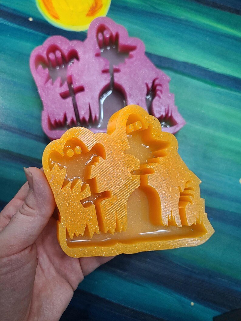 Ghost Playground Handmade Mold Silicone Mold Silicone Silicone Mold ...