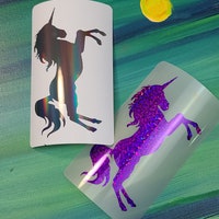 Unicorn Decal - Etsy