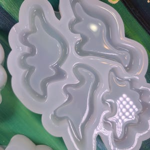 Shaker Dino Nugget Silicone Mold Choose Size Handmade Domed UV Epoxy ...