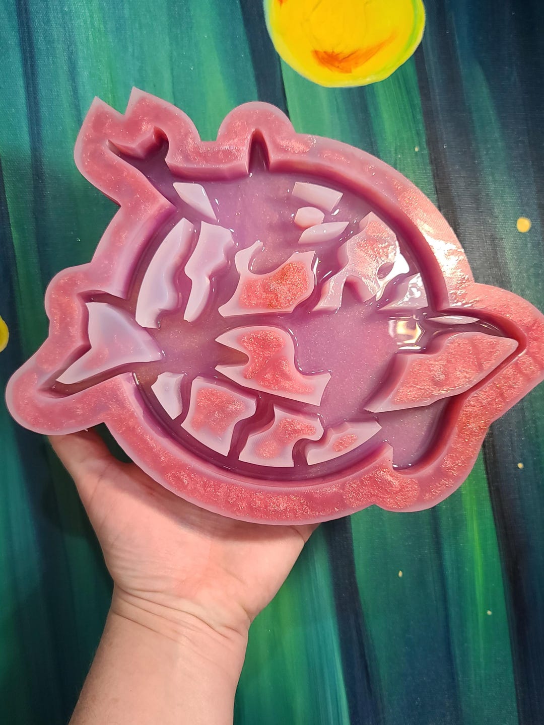 XL Orca Whale Mold Silicone Mold Silicone Silicone Mold Ocean Mold ...