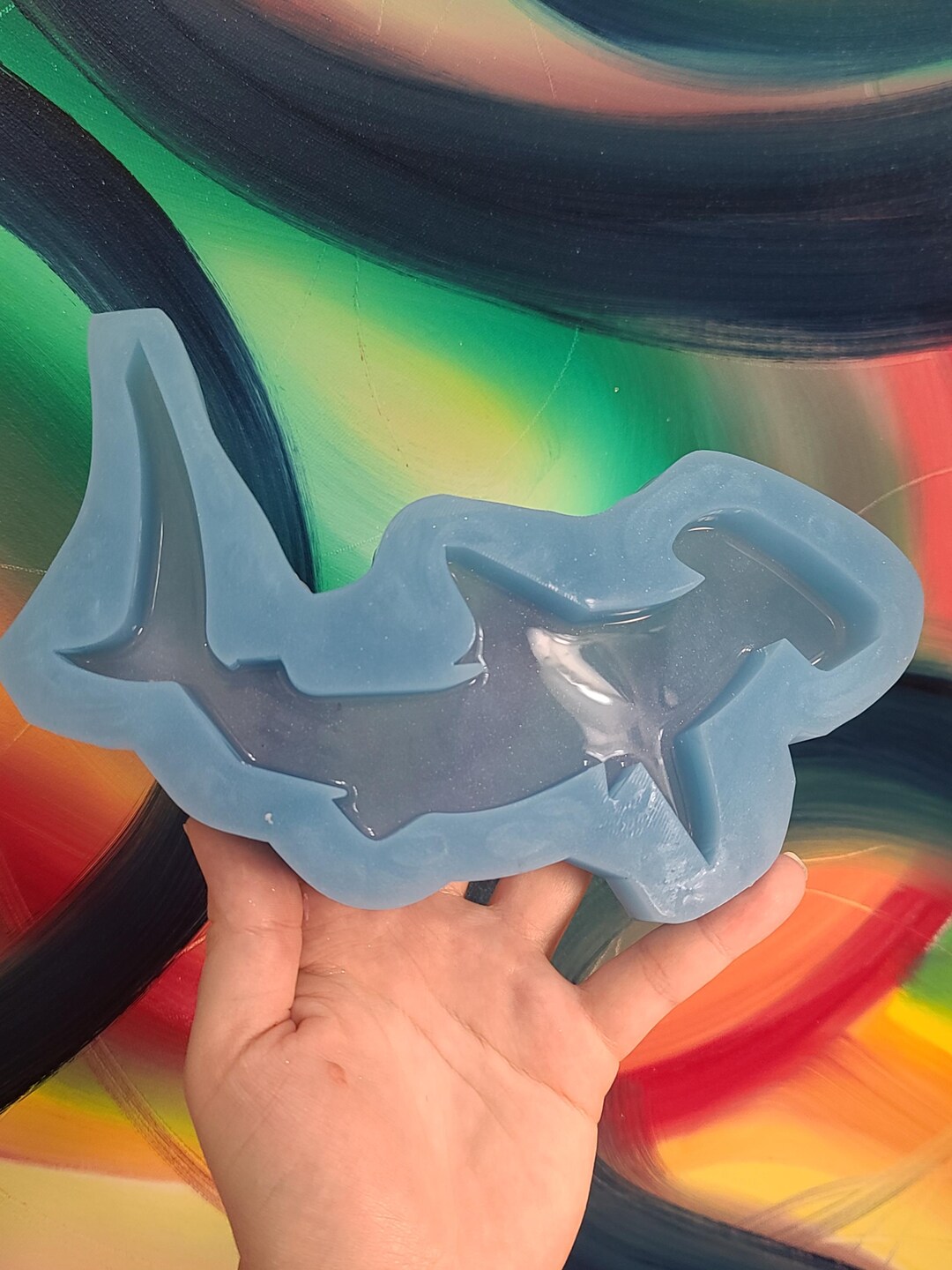 XL Hammerhead Shark Mold Deep Silicone Mold Silicone Beach Mold Premium ...