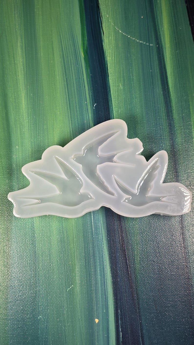 Flying Birds Silicone Mold Set — Handmade Premium UV Epoxy Mold for ...