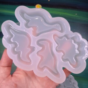 Shaker Dino Nugget Silicone Mold Choose Size Handmade Domed UV Epoxy ...