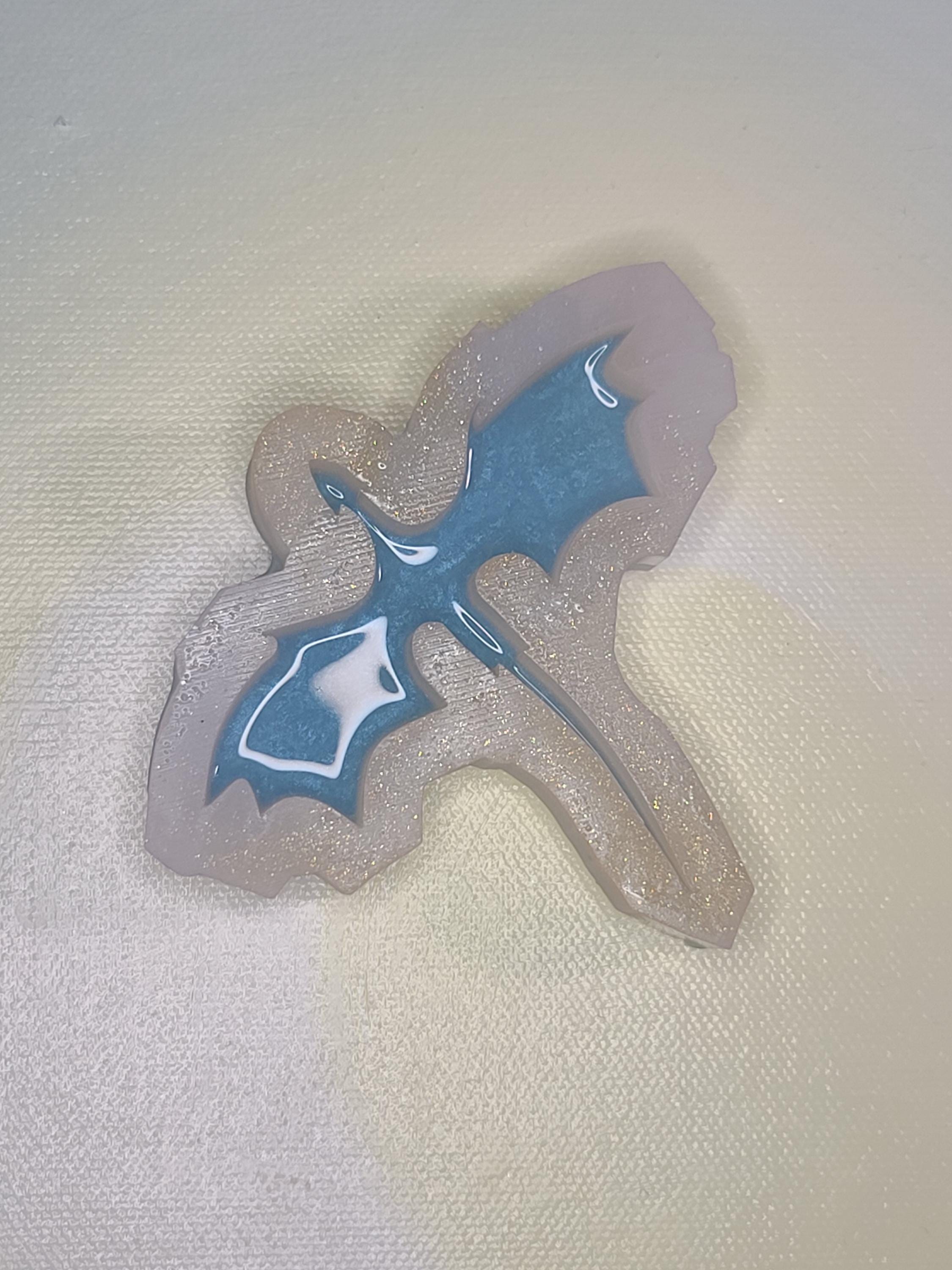 Dragon Silicone Mold • Glossy Handmade Dragon Craft Casting Mold • UV ...