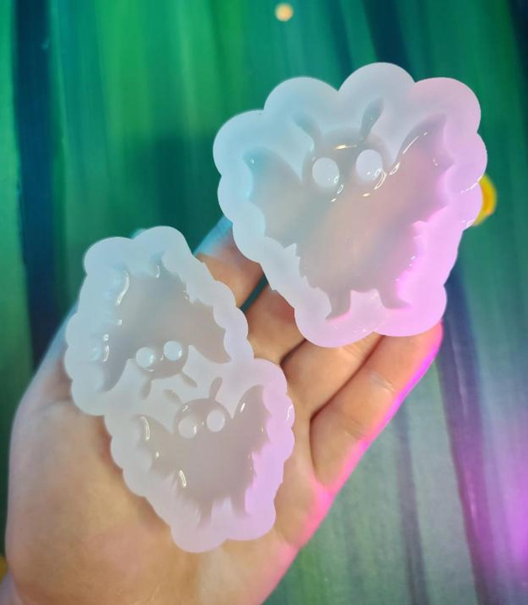 Batty Mothman Silicone Mold • Handmade Cryptid Craft Mold • UV Epoxy ...