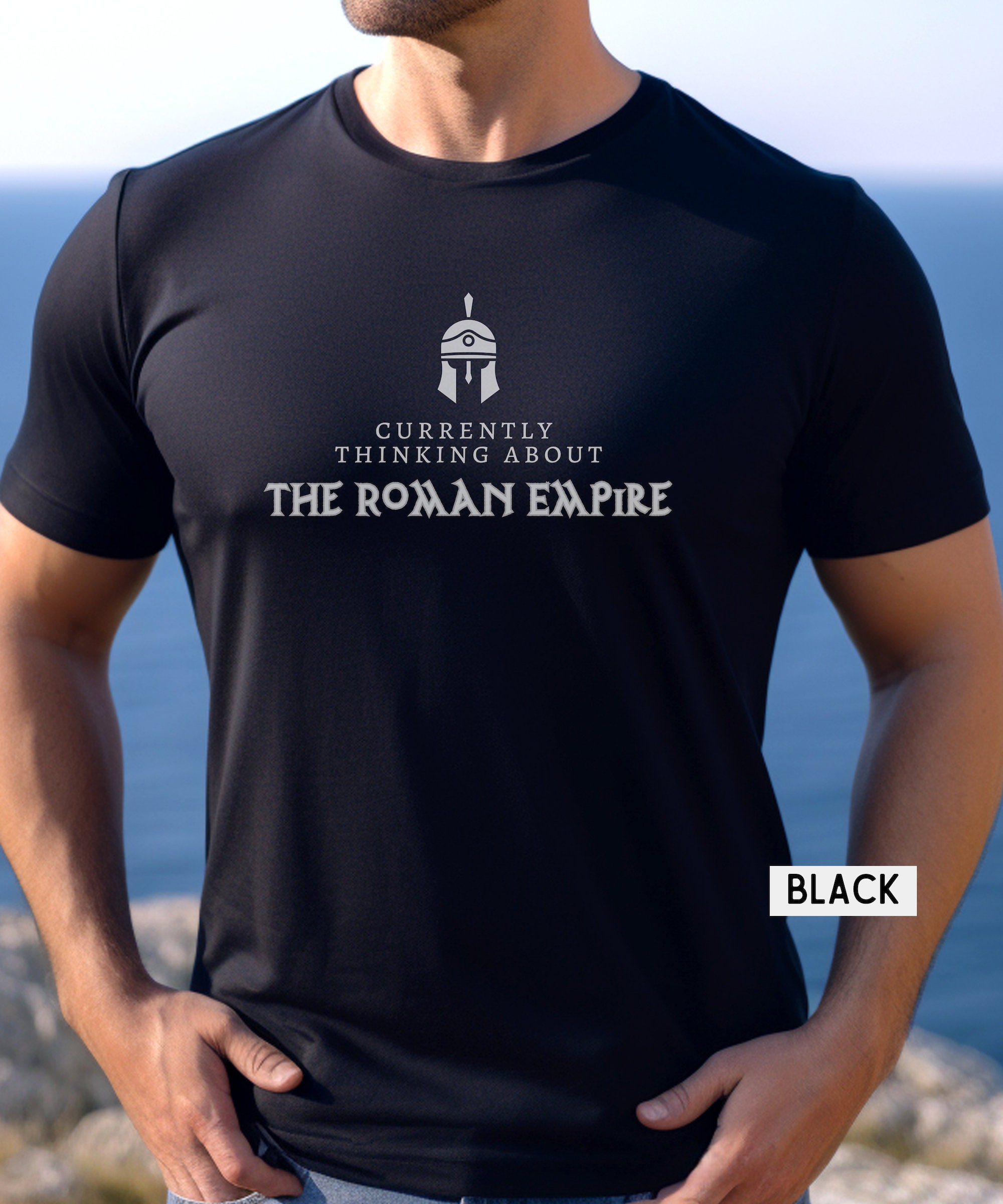 Thinking About the Roman Empire, Dad Shirt, Funny Shirt for Men, Gift ...