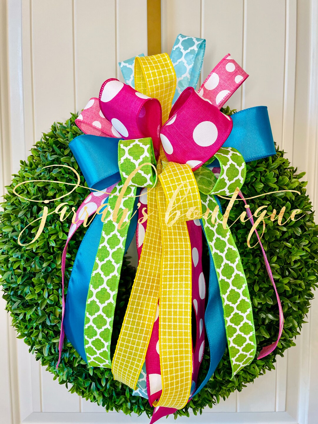Spring, Summer Bows for Wreaths, Wreath Bows, Lanterns, Flag Holders ...