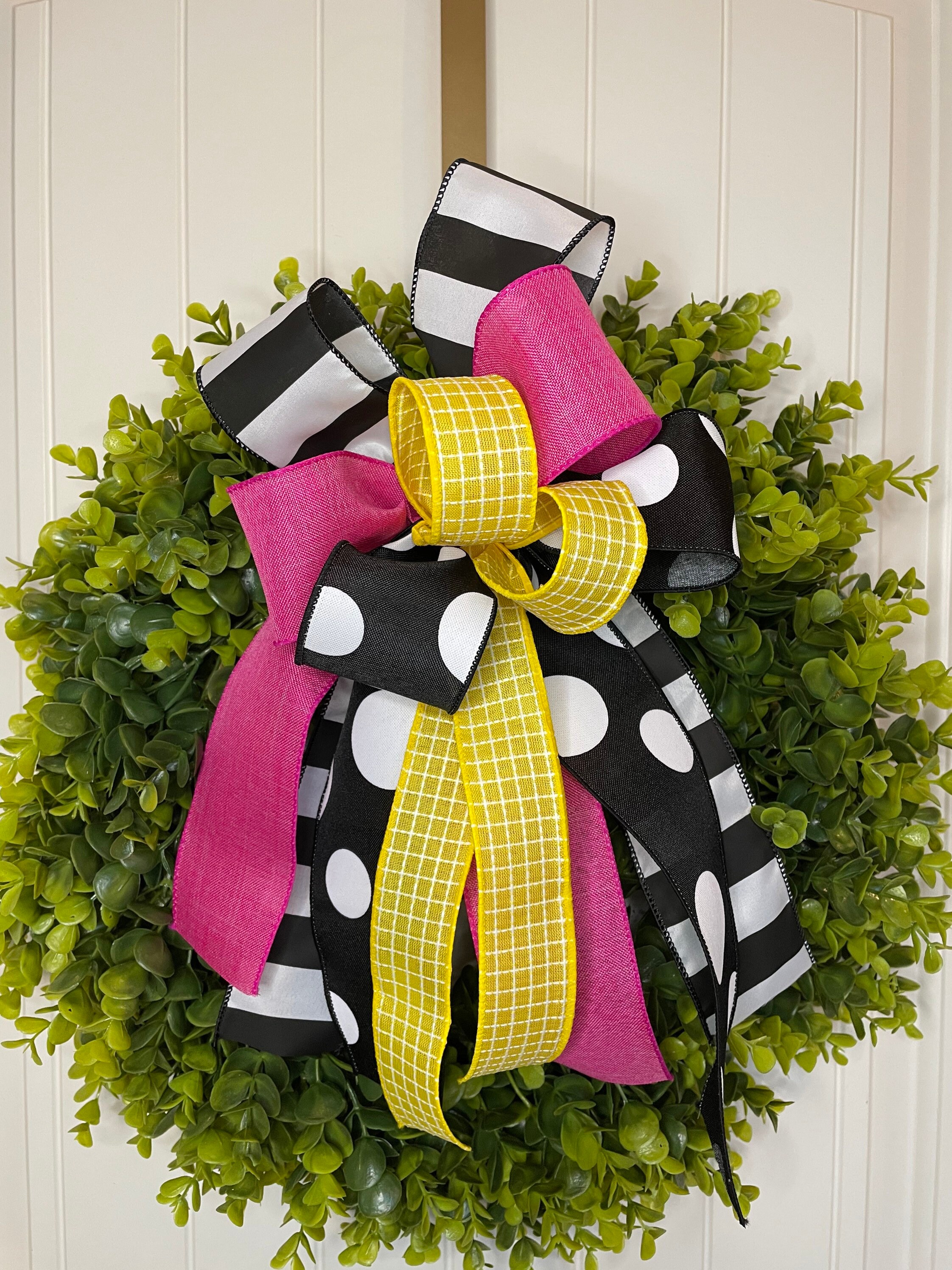 Spring, Summer Bows for Wreaths, Wreath Bows, Lanterns, Flag Holders ...
