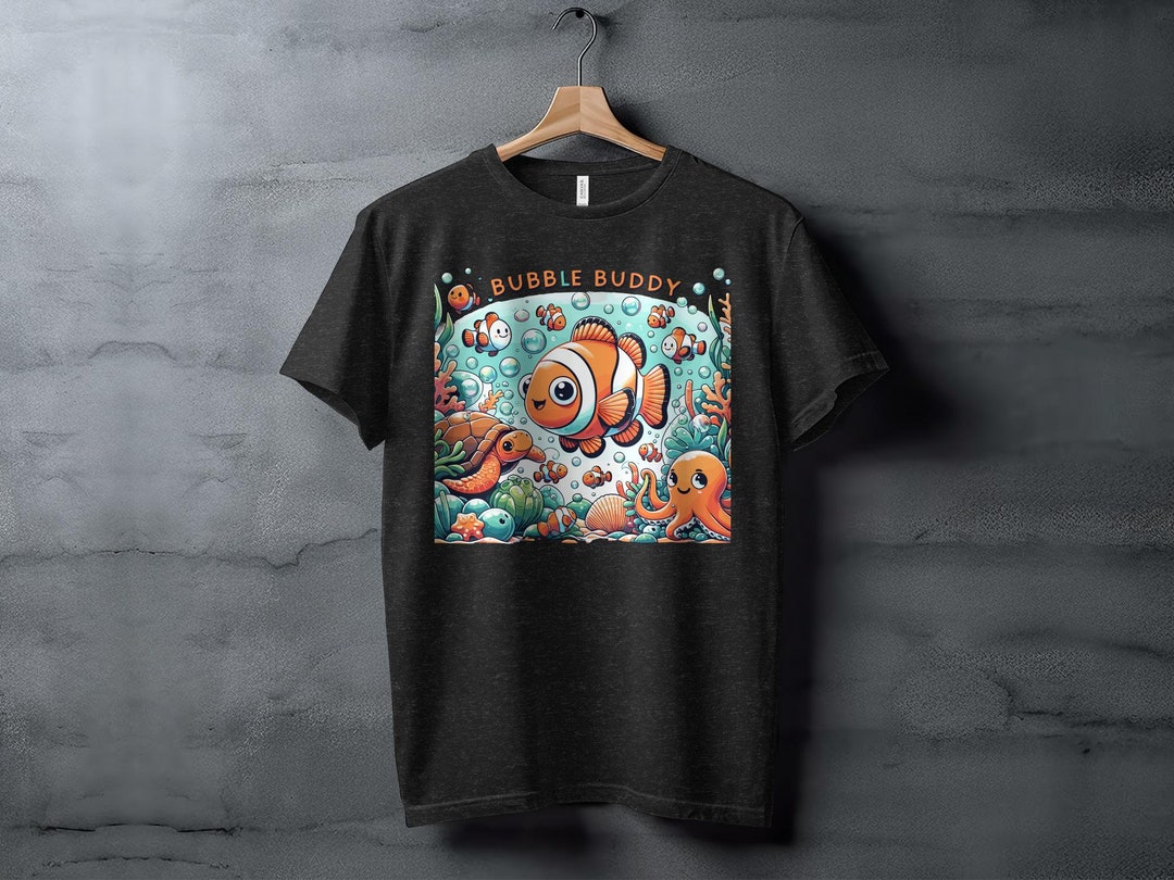 Buddle Buddy Clownfish Underwater Life Sea Creatures - Etsy