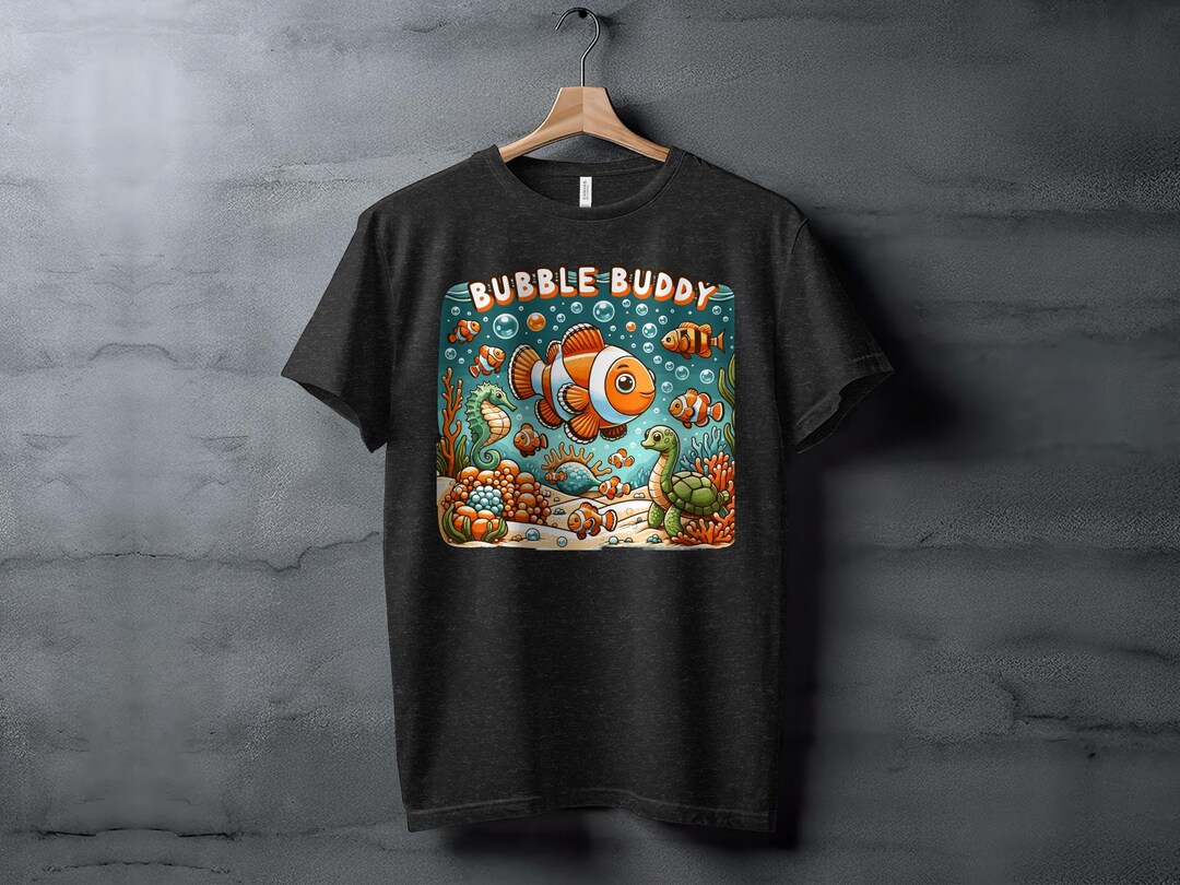 Buddle Buddy Clownfish Underwater Life Sea Creatures - Etsy