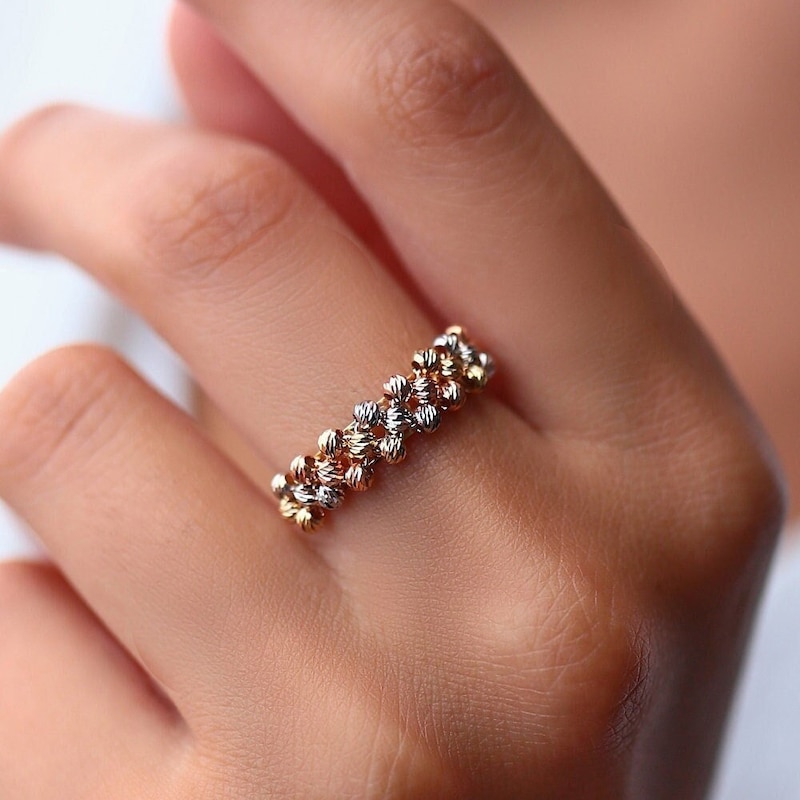 Tri Color Rings - Etsy