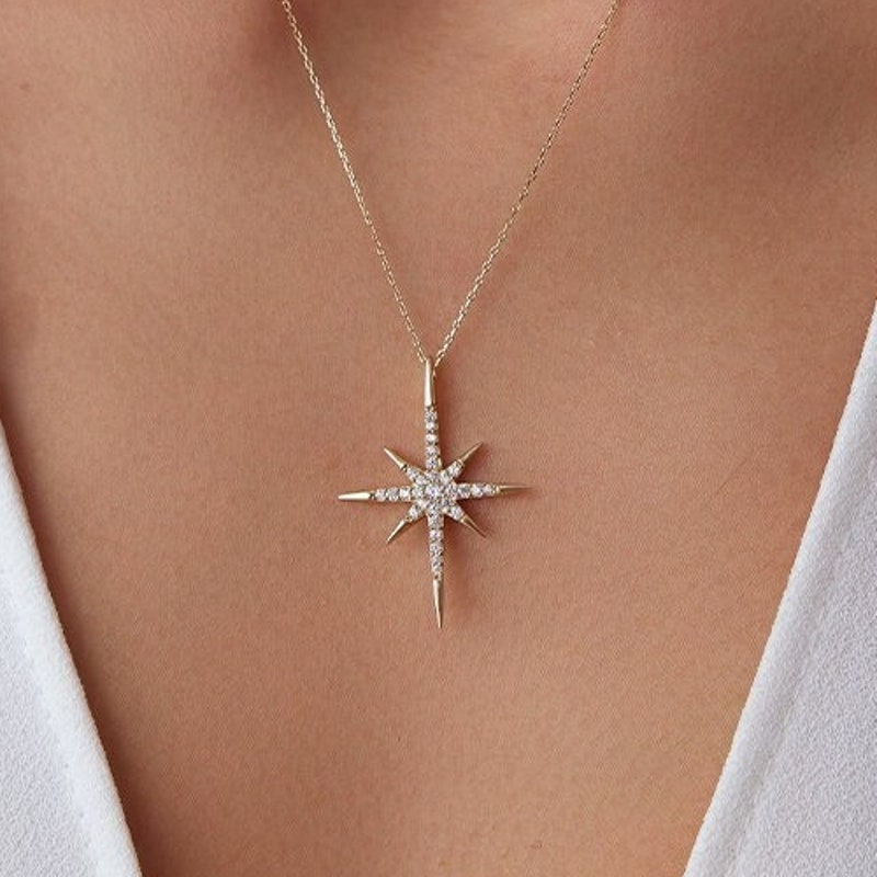 Star Necklace - Etsy