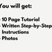 How to Make a Fabric Padded Pinboard / Noticeboard Tutorial - PDF ...