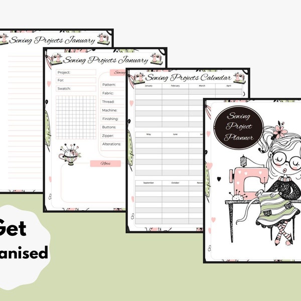 Sewing Planner - Etsy