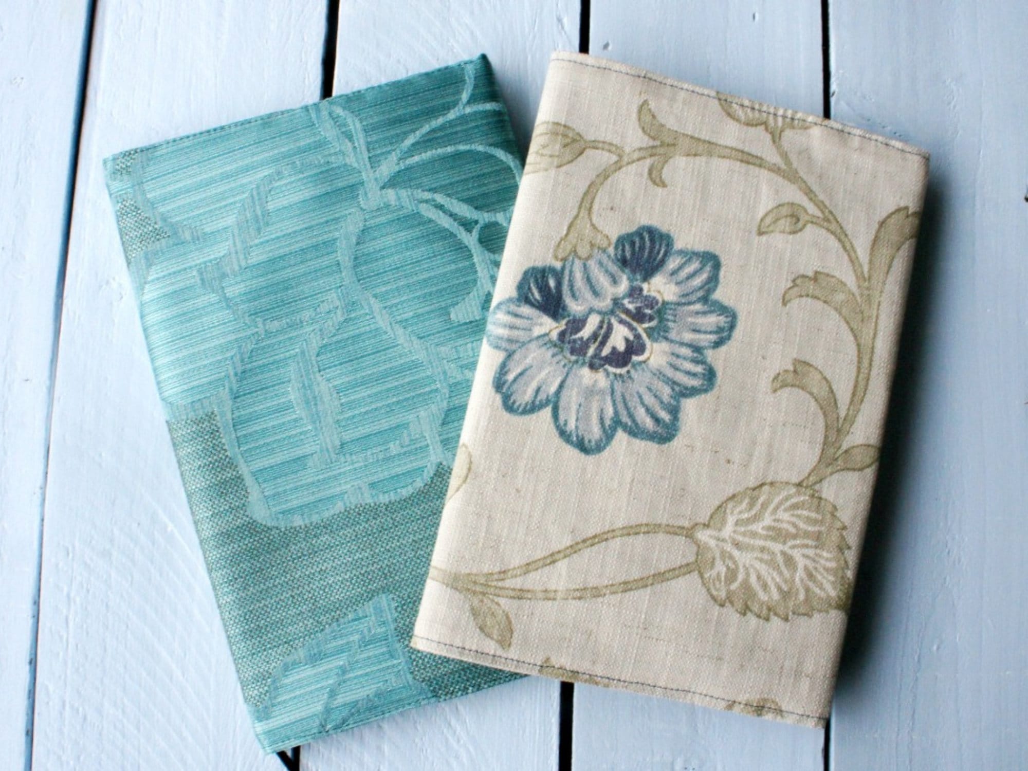 How to Make a Fabric Notebook Cover Tutorial | Instant Download Step by ...