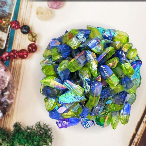 Tanzine Aura Quartz - Etsy