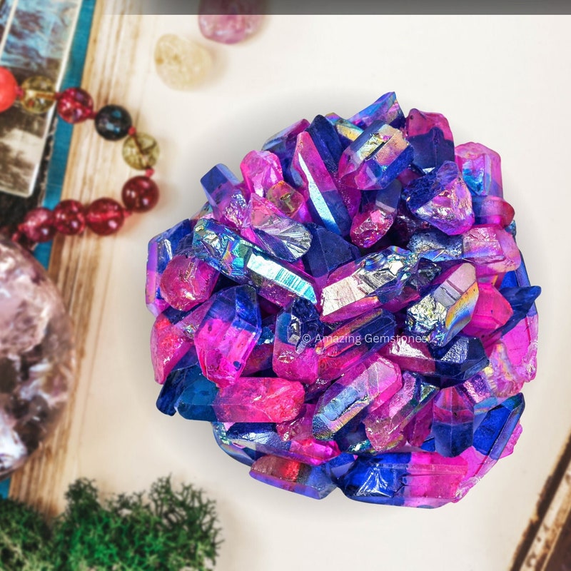 Tanzine Aura Quartz - Etsy