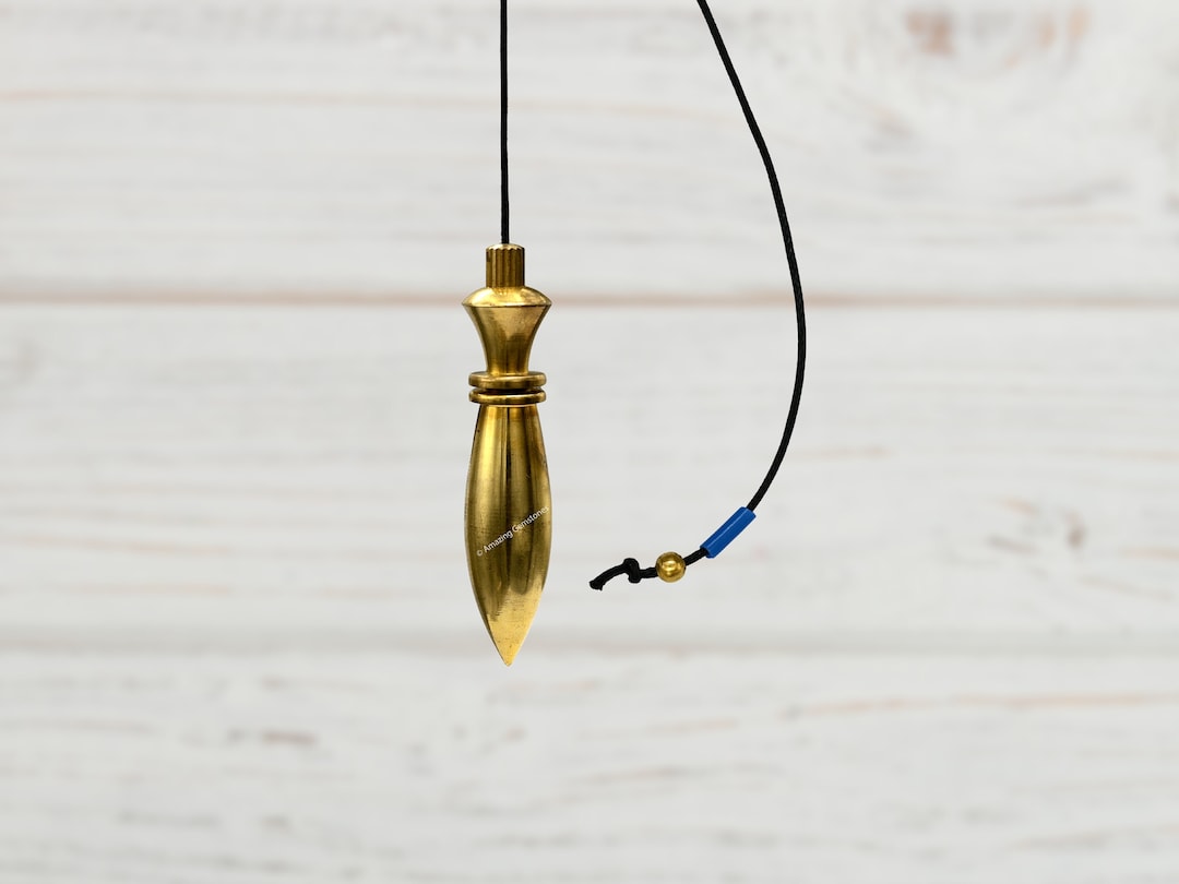 Metal Pendulum Divination Tools for Energy Healing, Karnak With 2 Ring ...