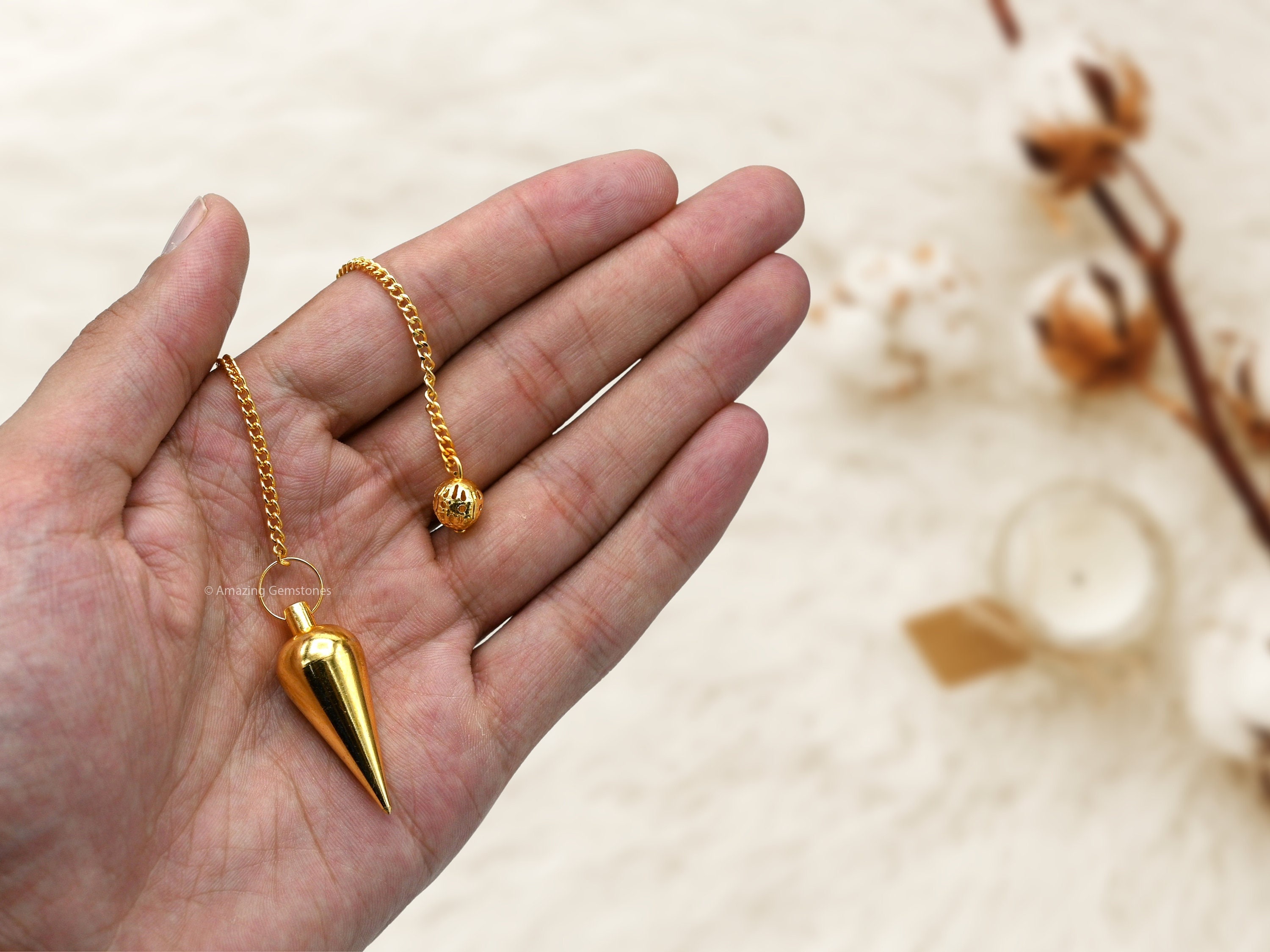 Brass Metal Pendulum Divination Tools for Energy Healing - Etsy