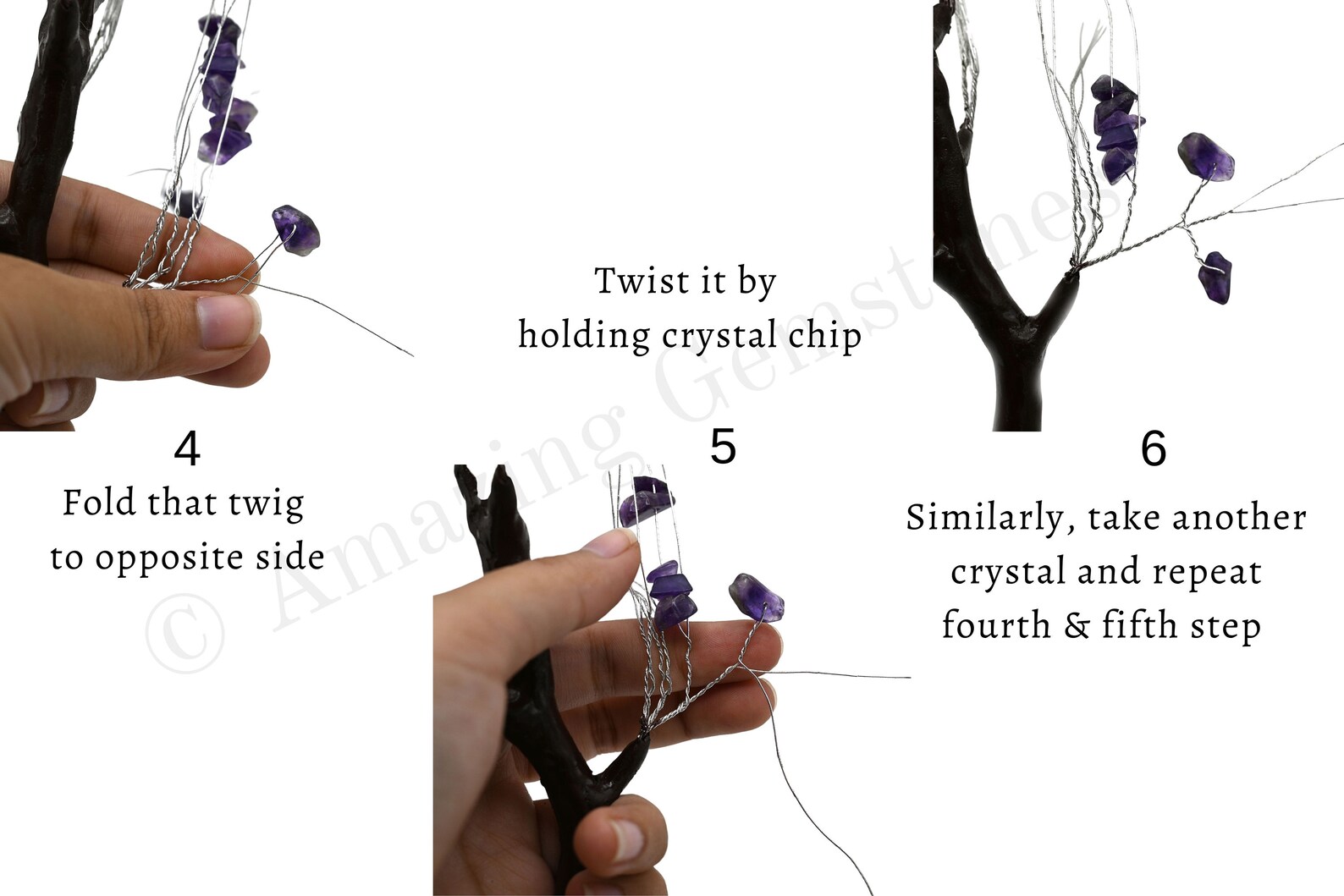 Do It Yourself Amethyst Crystal Decor Kit, DIY Craft Kit for Adults and ...