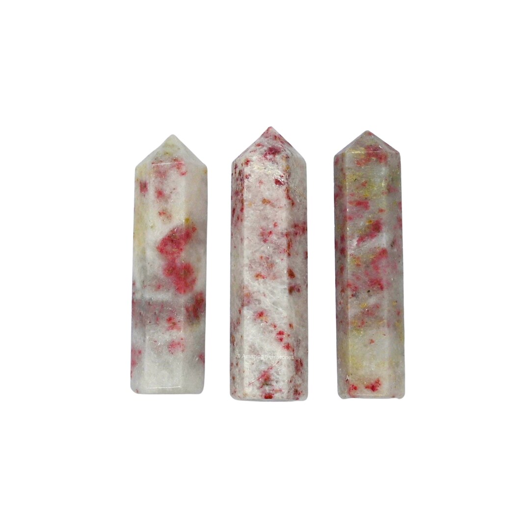Cinnabarite Crystal Point Set, Handmade Healing Stones, Home Decor - Etsy