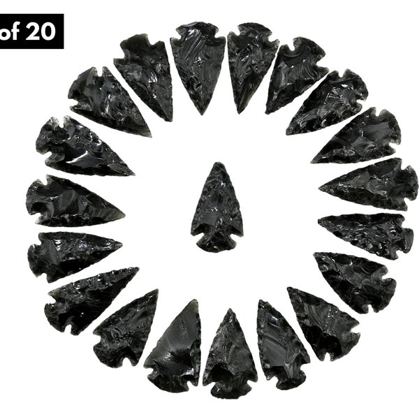 Obsidian Arrowheads - Etsy