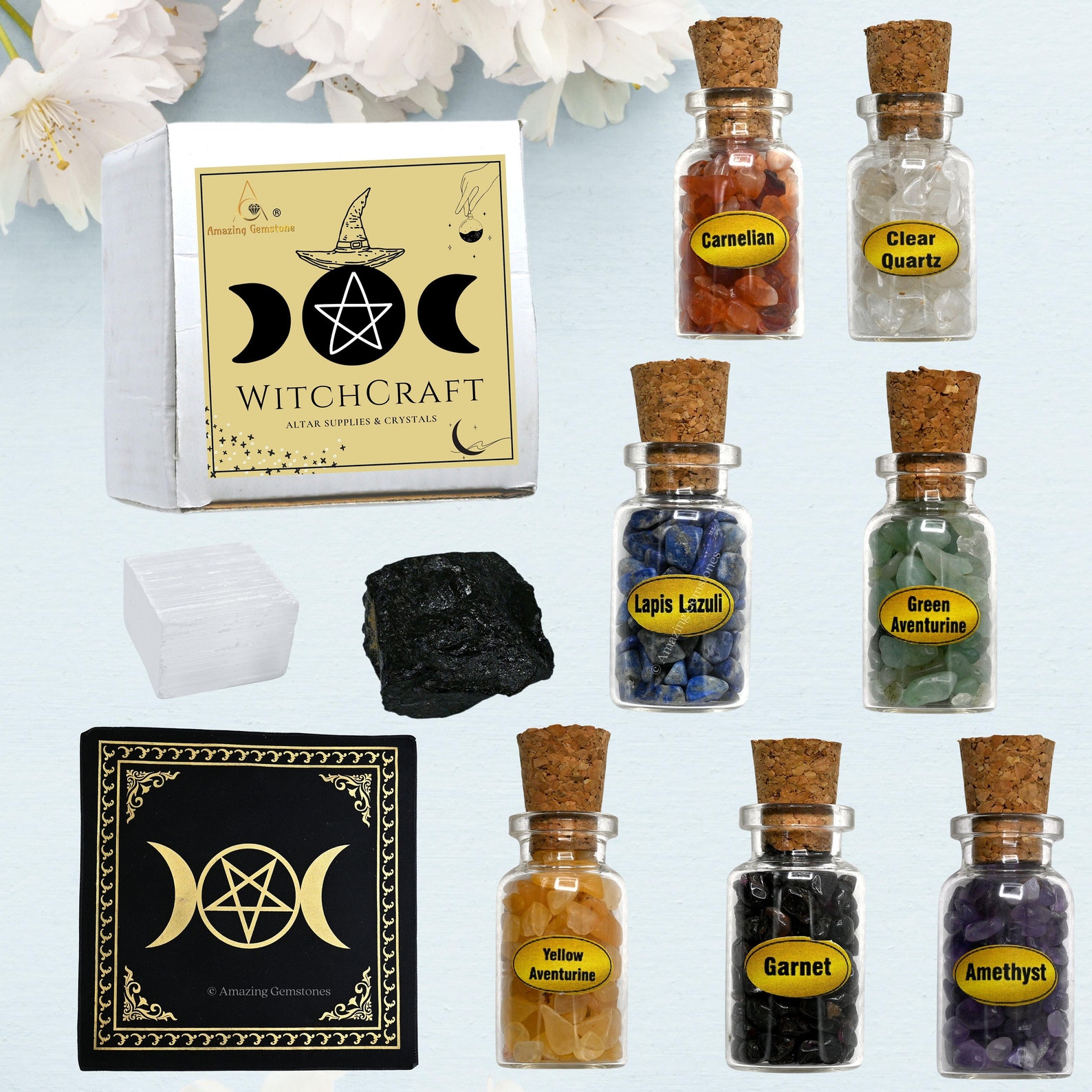 Witchcraft Starter Supplies Kit Spell Jar for Witchy Gifts - Etsy