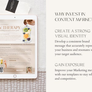 IV Therapy Template Flyer | IV Drip Marketing Flyer | Canva Template ...
