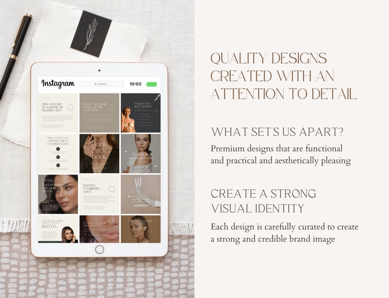 Botox and Filler Instagram Posts | Nurse Injector Instagram Templates ...