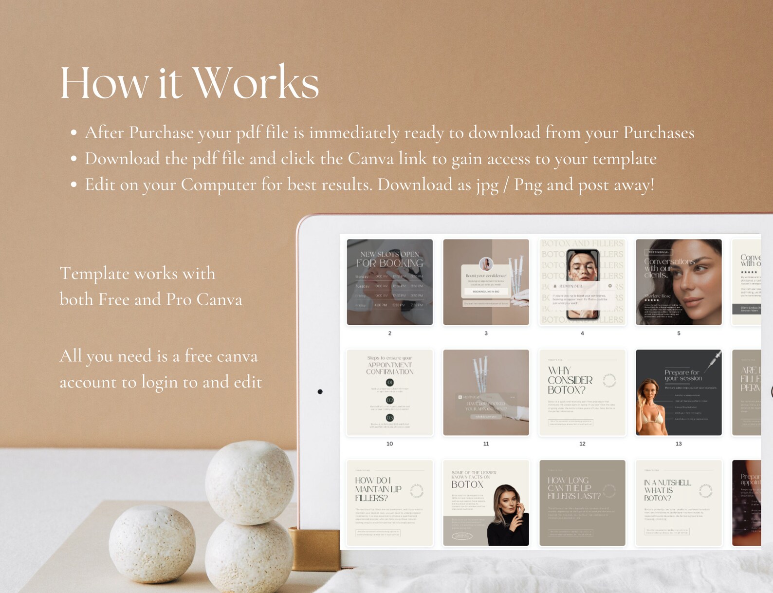 Botox and Filler Instagram Posts | Nurse Injector Instagram Templates ...