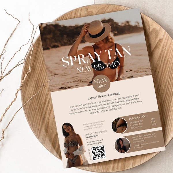 Spray Tanning Marketing - Etsy