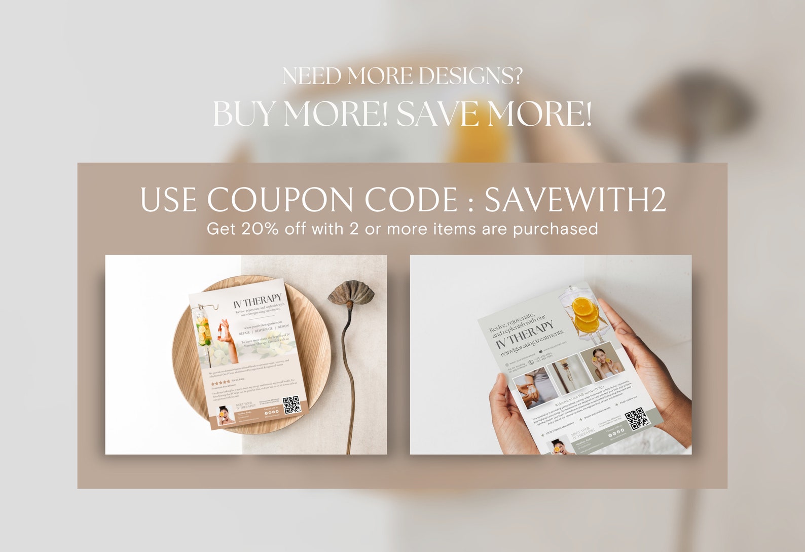 IV Therapy Template Flyer | IV Drip Marketing Flyer | Canva Template ...