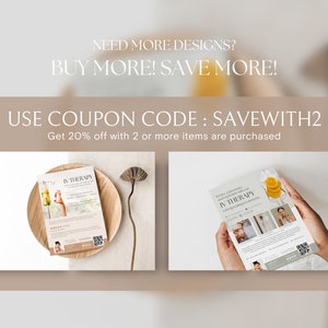 IV Therapy Template Flyer | IV Drip Marketing Flyer | Canva Template ...