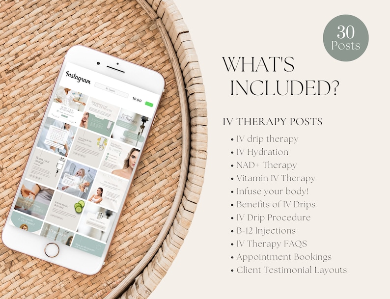 IV Therapy Templates | IV Hydration | Nurse Injector | IV Drip ...