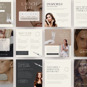 Botox and Filler Instagram Posts | Nurse Injector Instagram Templates ...