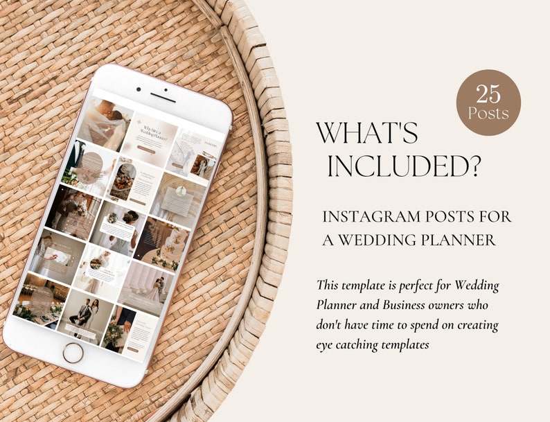Wedding Planner Instagram Posts | Event Planner Social Media | Luxury ...