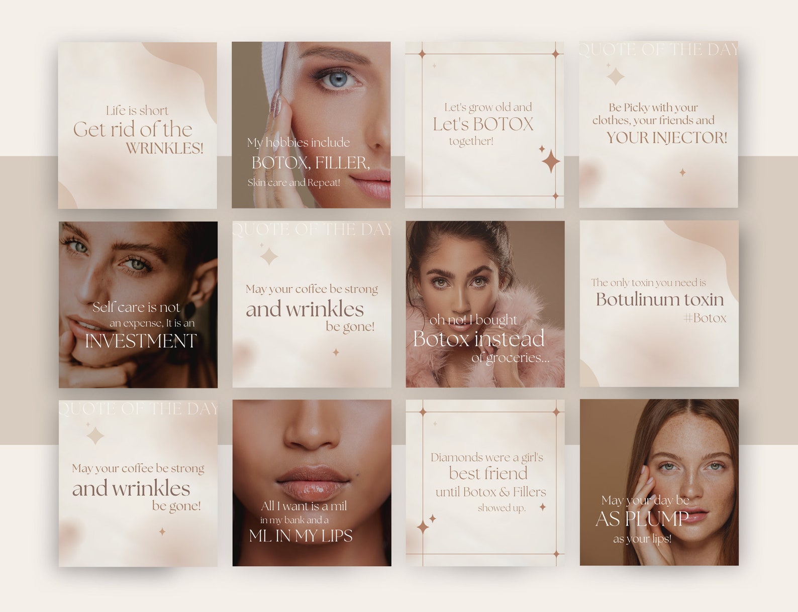 Botox and Filler Quotes, Nurse Injector Templates, Botox Templates ...