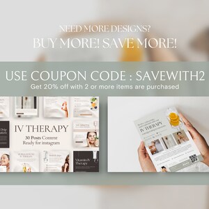 IV Drip Therapy Flyer | IV Marketing | IV Hydration Templates Canva ...