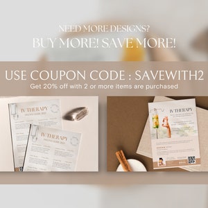 IV Therapy Price Guide | IV Drip Rate Sheet | IV Therapy Marketing ...