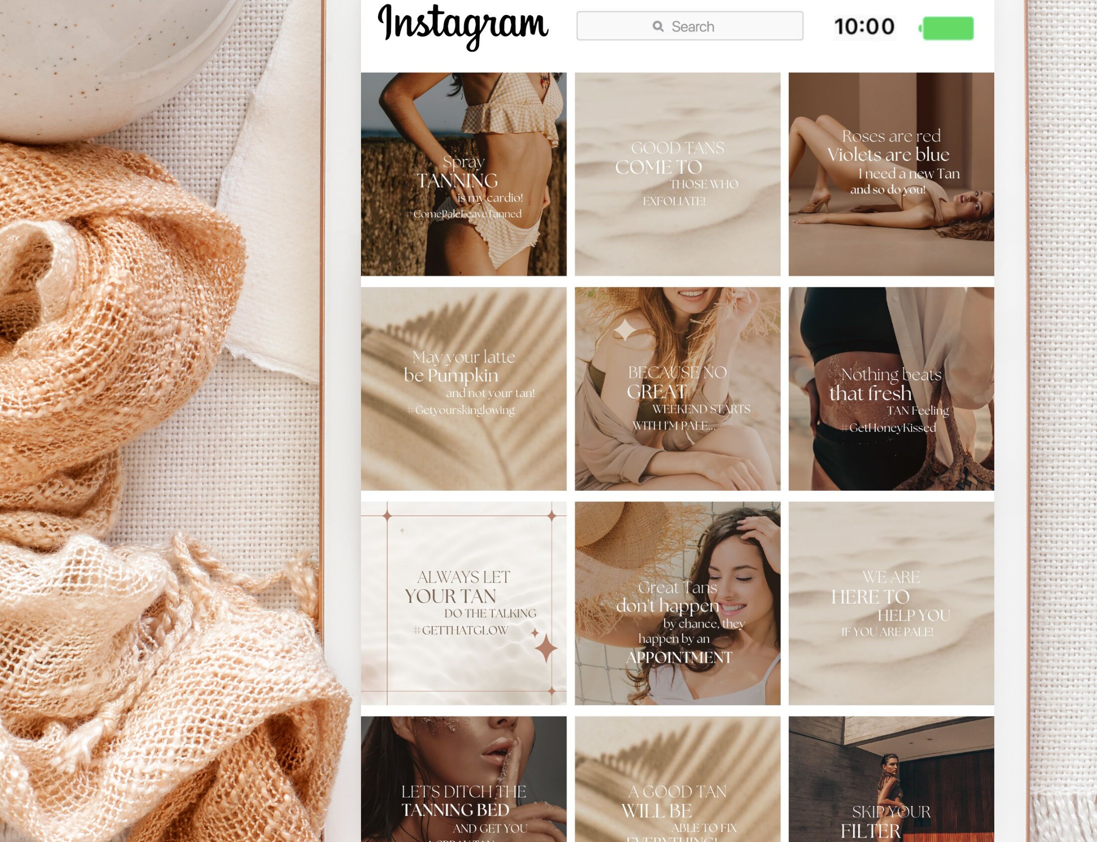 Spray Tan Quotes Instagram Posts | Spray Tanning Tech Essentials ...